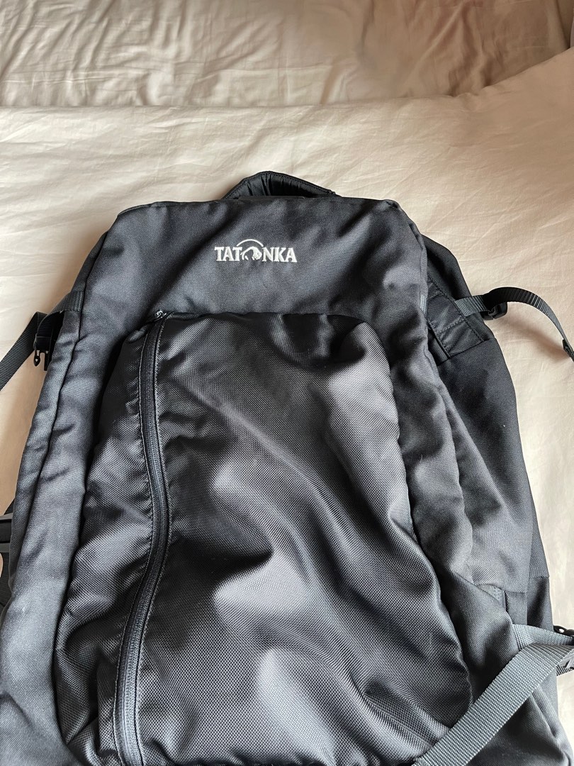 Tatonka Travel Backpack Black, Men's Fashion, Bags, Backpacks on Carousell