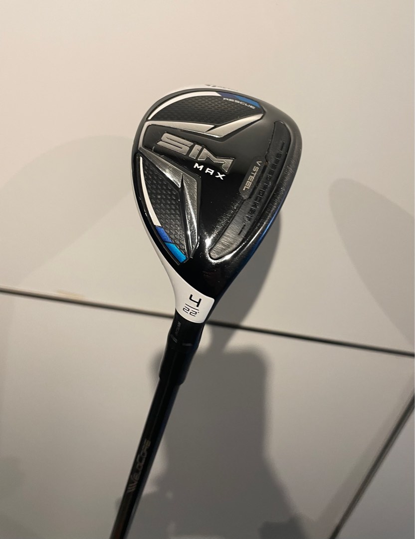 Taylormade Golf Club Sim Max 4 Hybrid, Sports Equipment, Sports & Games ...