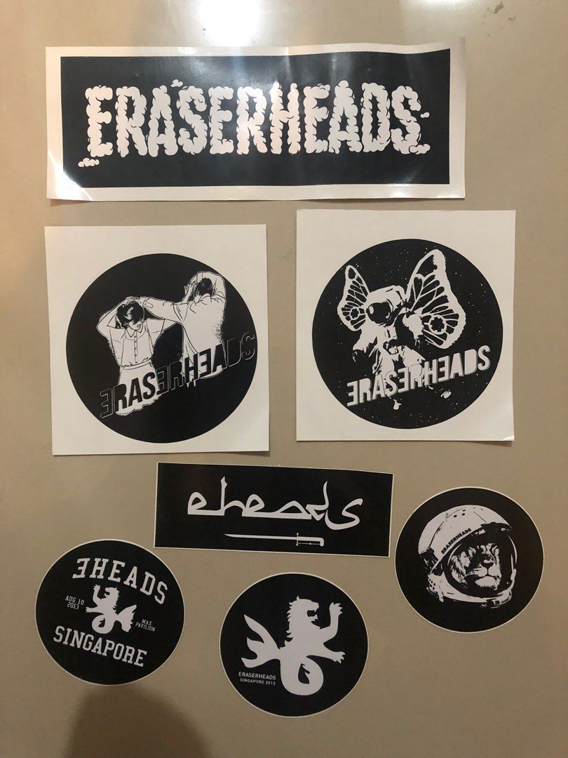 Team Manila | Eraserheads Unused Stickers (Lot) on Carousell