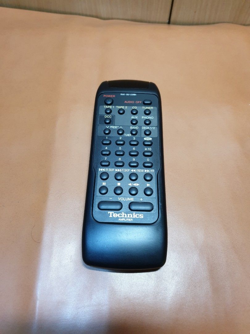TECHNICS Amplifier Remote Control, Audio, Portable Audio Accessories on ...