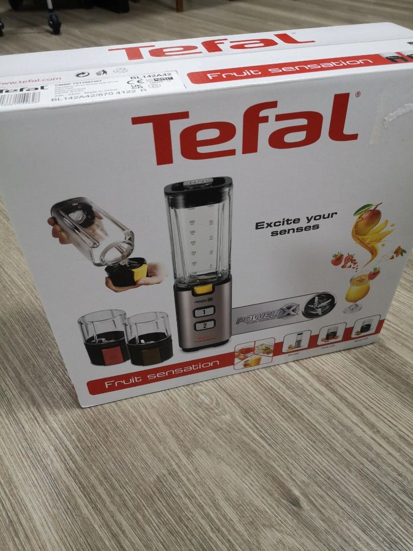 Tefal BL142A42 Fruit Sensation Mini Blender, TV & Home Appliances ...