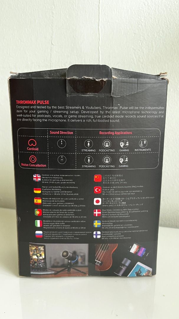 Thronmax Pulse microphone (USB Type C Connection), Audio, Microphones ...