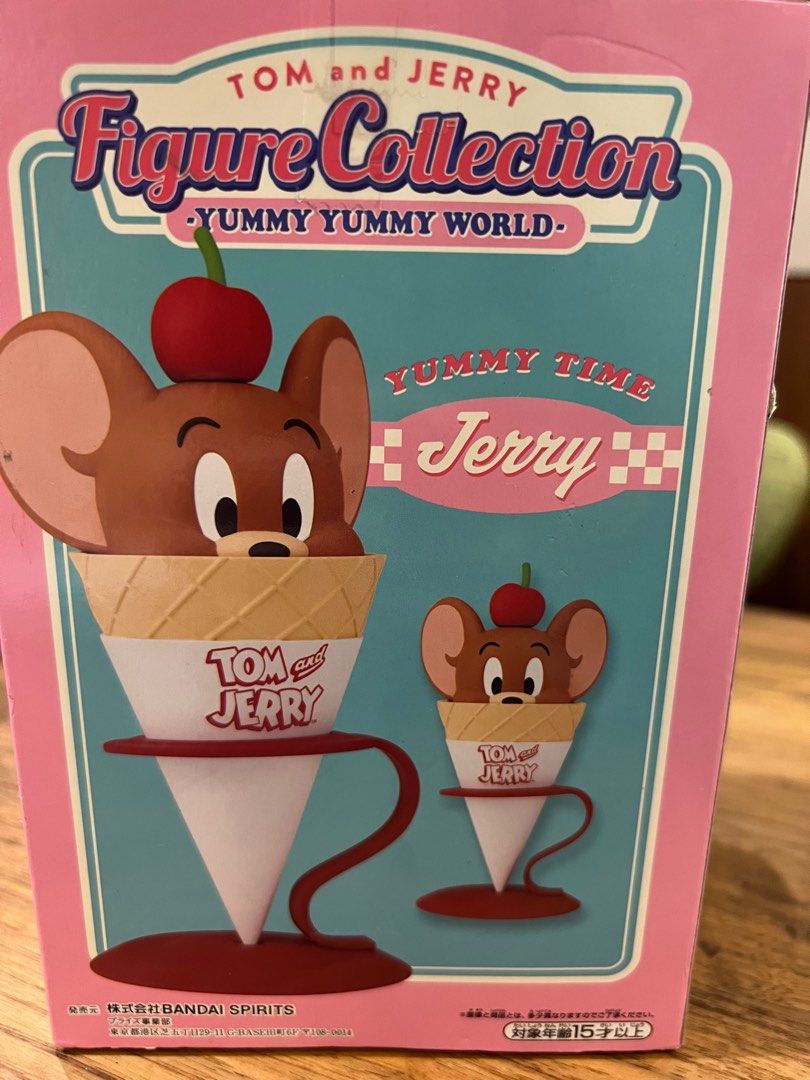Tom & Jerry雪糕模型景品Bandai Yummy Yummy world, 興趣及遊戲, 玩具 & 遊戲類 - Carousell