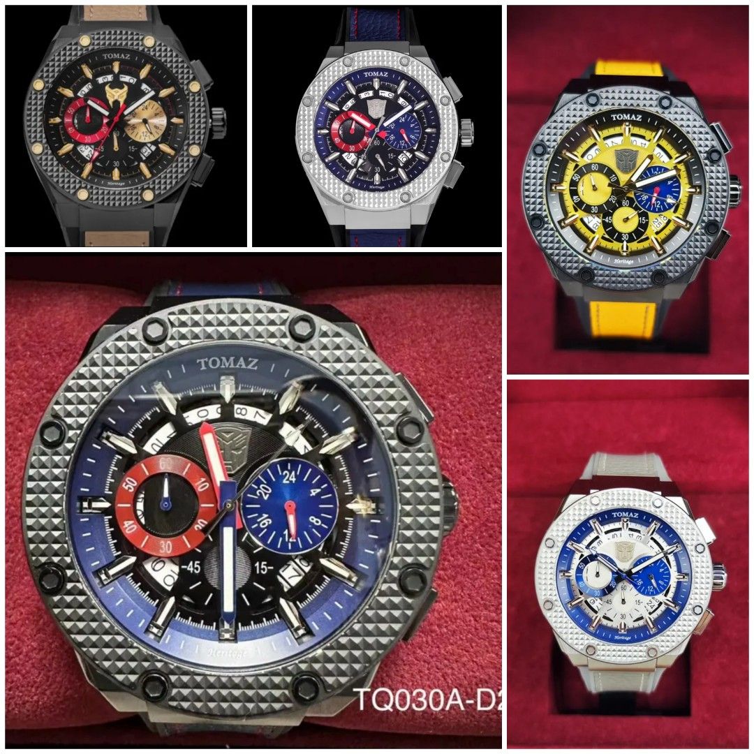 Tomaz Transformer TQ030 Watches / Jam Transformer Tomaz, Men's Fashion, Watches & Accessories ...