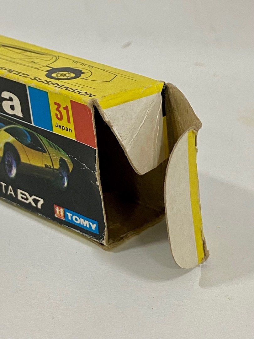 Tomica black box Toyota EX7 made in Japan, Hobbies & Toys, Toys & Games on Carousell