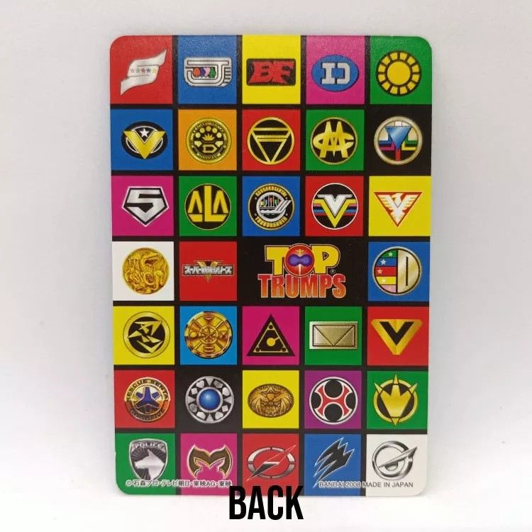 Top Trumps Super Sentai-Power Rangers Heroes Cards (Go-Onger/Boukenger ...