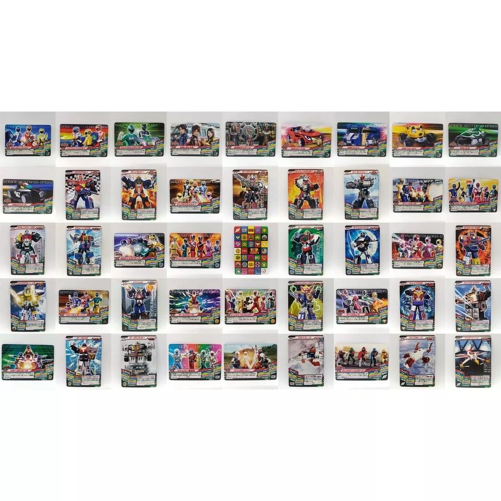 Top Trumps Super Sentai-Power Rangers Heroes Cards (Go-Onger/Boukenger ...