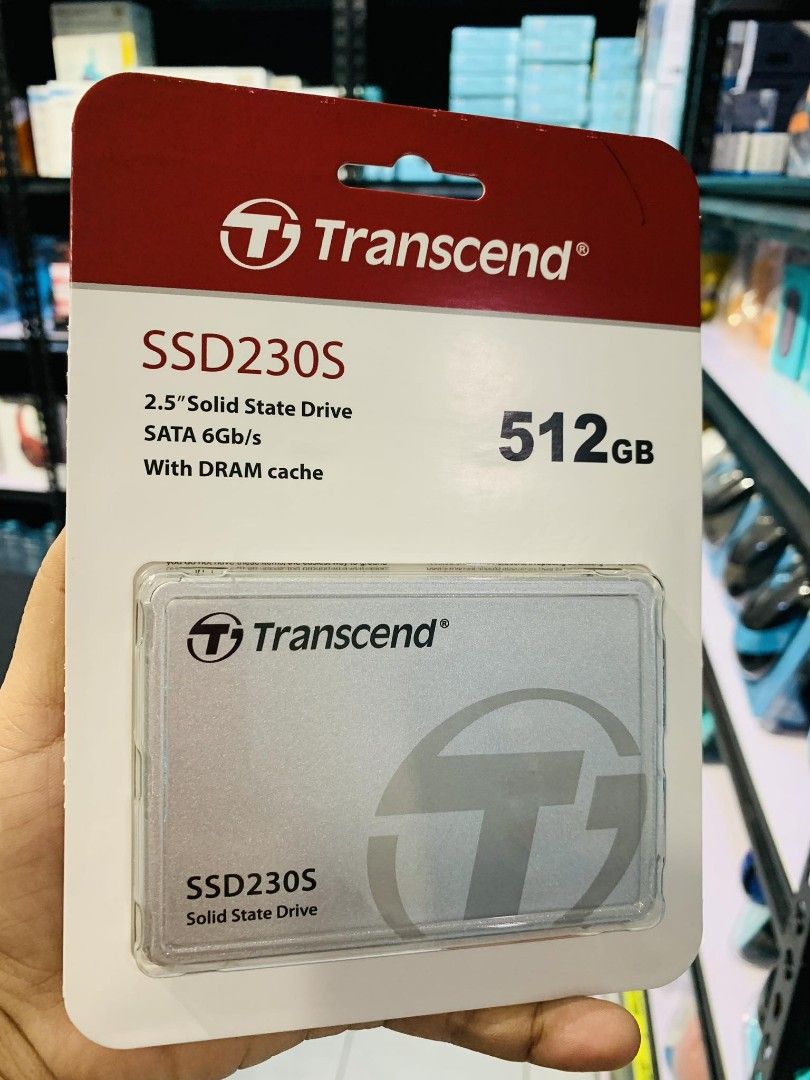 Transcend 512GB 2.5" SSD Internal SATA SSD230S With DRAM Cache ...