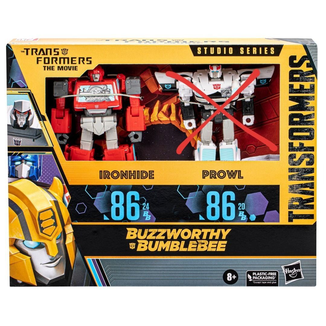 Transformers Buzzworthy Bumblebee Voyager Class Ironhide ONLY Boxset ...