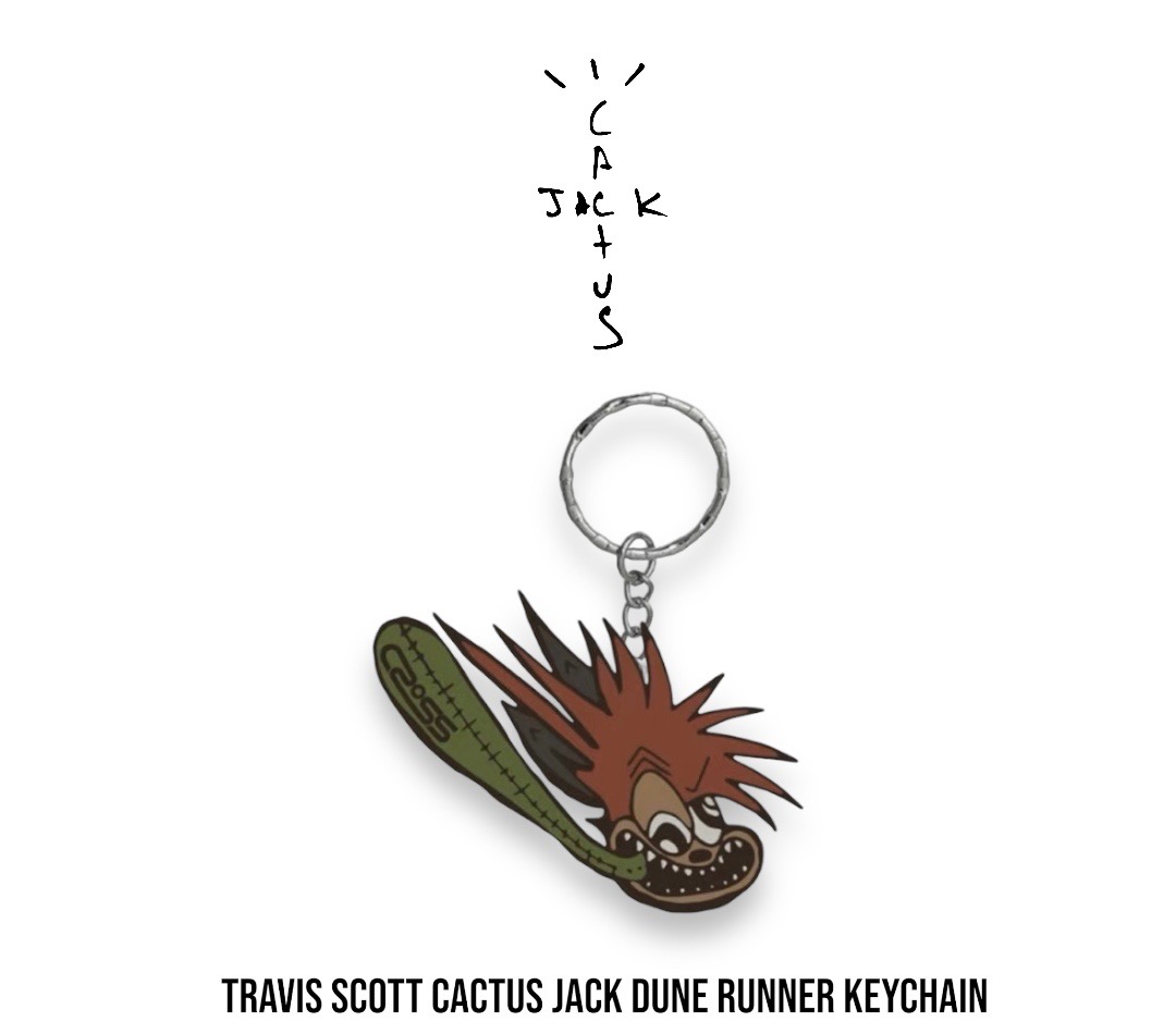 Travis Scott Cactus Jack Dune Runner Keychain, Hobbies & Toys ...