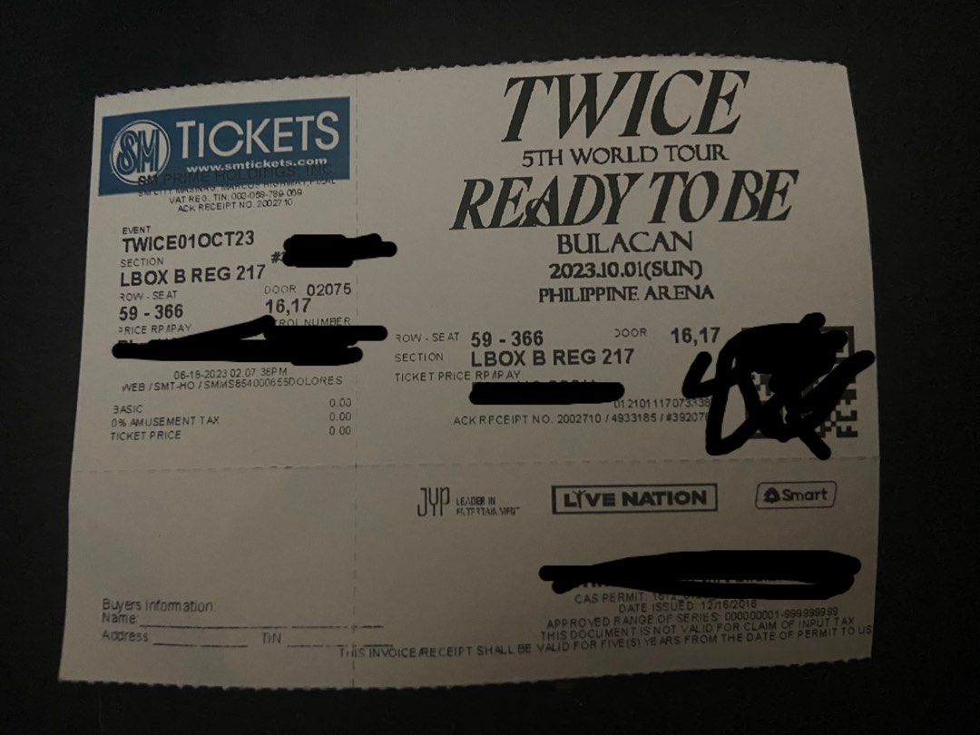TWICE CONCERT DAY 2 LOWER BOX B on Carousell