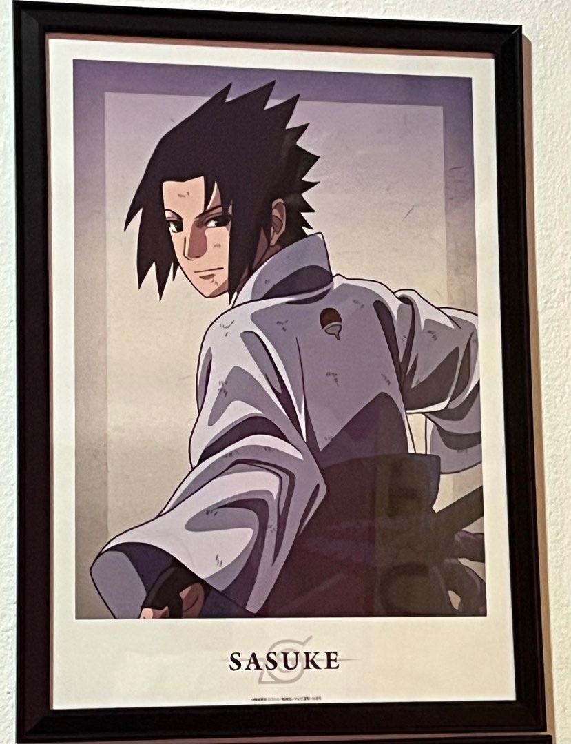 UCHIHA SASUKE OFFICIAL A3 MATTE POSTER, Hobbies & Toys, Toys & Games on ...