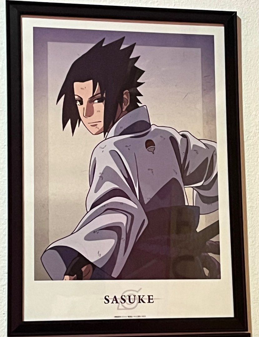 UCHIHA SASUKE OFFICIAL A3 MATTE POSTER, Hobbies & Toys, Toys & Games on ...