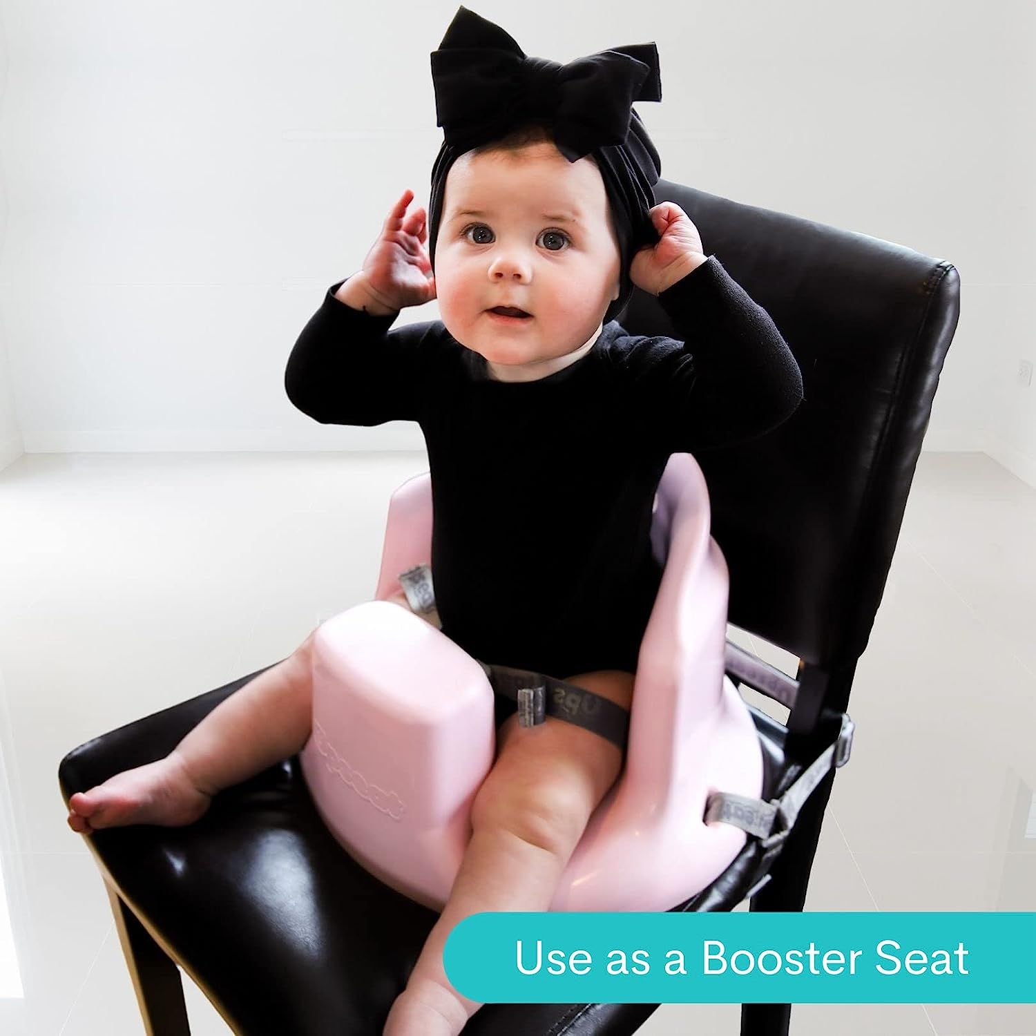 Upseat Baby Floor Seat Booster Chair for Sitting Up with Removable Tray ...