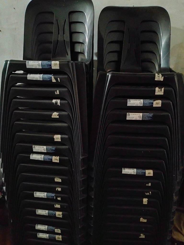Uratex monoblock chair, Furniture & Home Living, Outdoor Furniture on ...