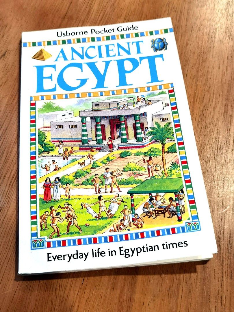 Usborne Pocket Guide Ancient Egypt Everyday Life In Egyptian Times ...