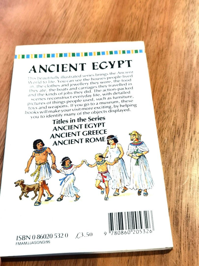 Usborne Pocket Guide Ancient Egypt Everyday Life In Egyptian Times ...