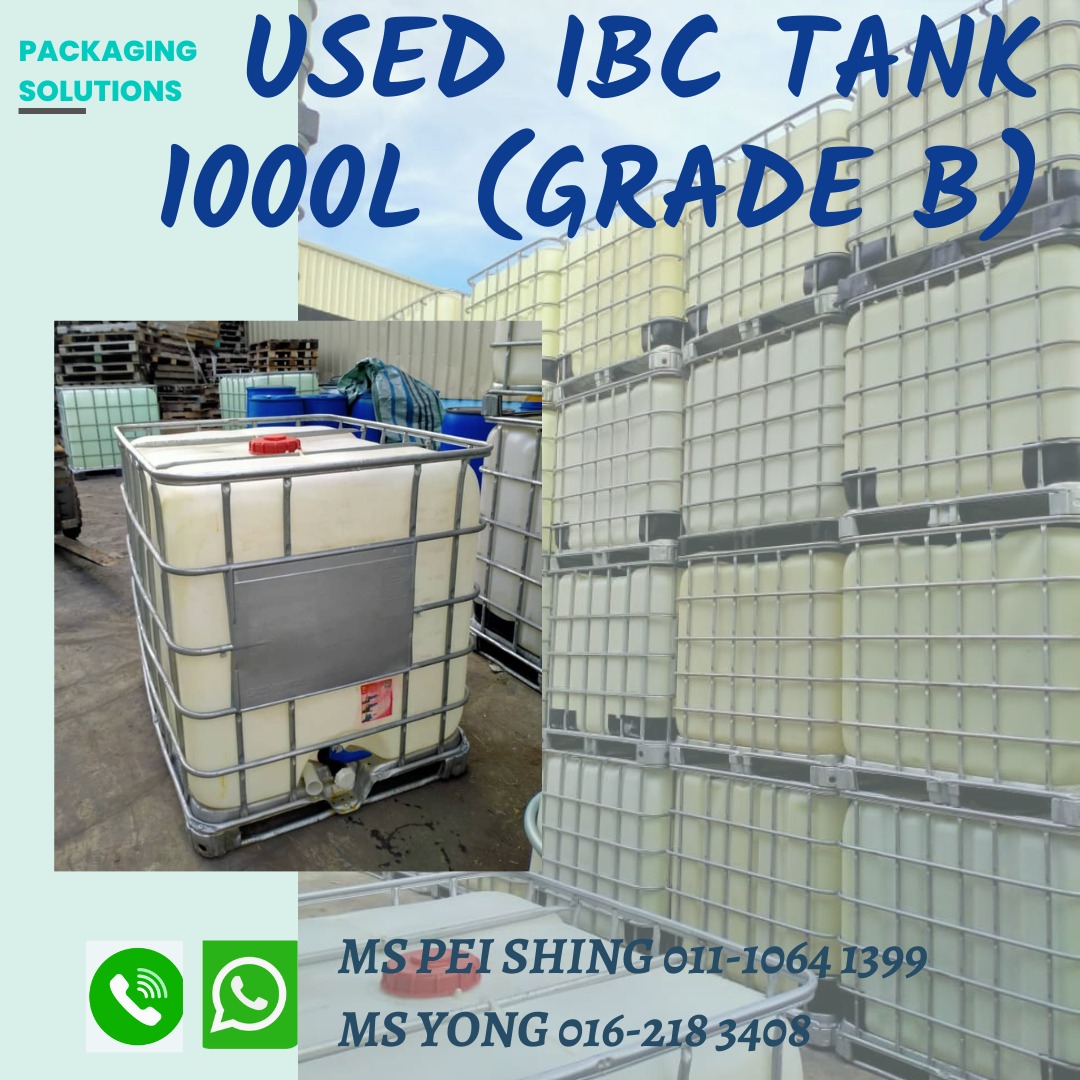 USED IBC TANK 1000L, Everything Else, Others on Carousell