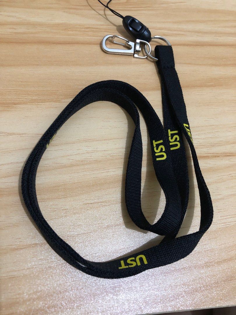 UST Black Lanyard, Hobbies & Toys, Stationary & Craft, Craft Supplies ...