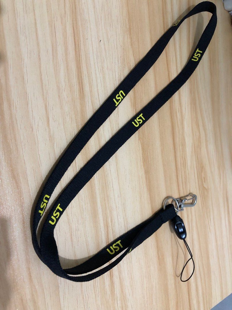 UST Black Lanyard, Hobbies & Toys, Stationary & Craft, Craft Supplies ...
