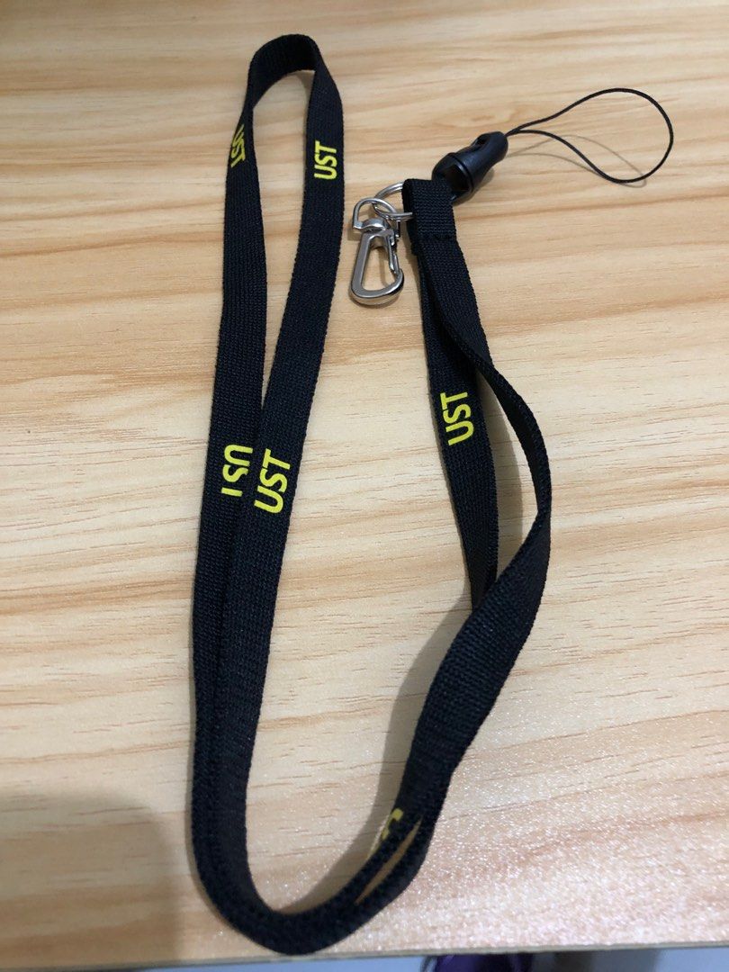 UST Black Lanyard, Hobbies & Toys, Stationary & Craft, Craft Supplies ...