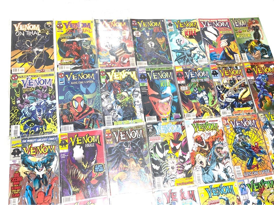 Venom Marvel comics lethal protector / carnage unleashed / separation ...