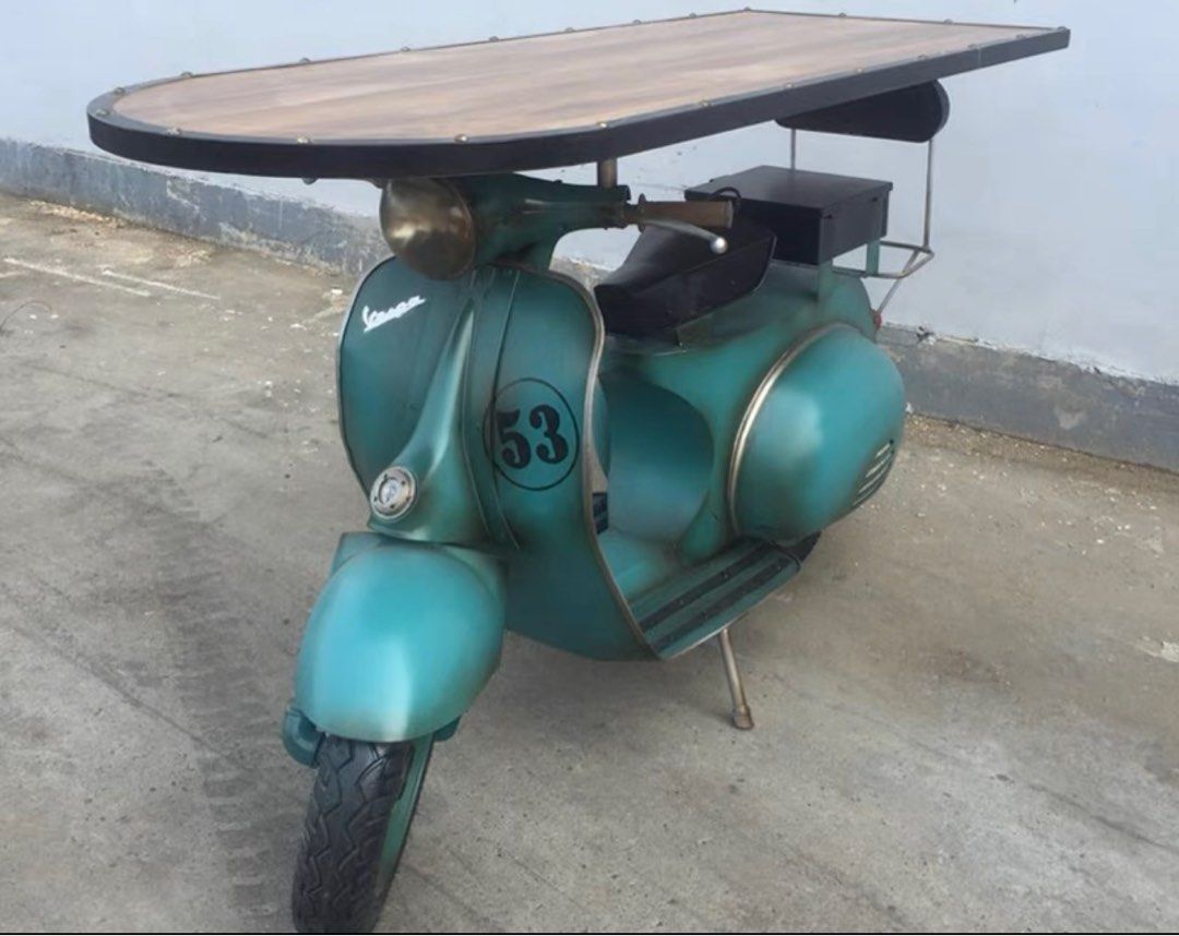 Vespa themed bar coffee table, Furniture & Home Living, Furniture ...