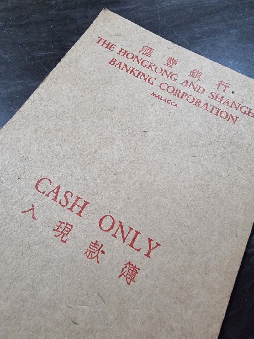 Vintage HSBC Cheque book, Hobbies & Toys, Memorabilia & Collectibles ...