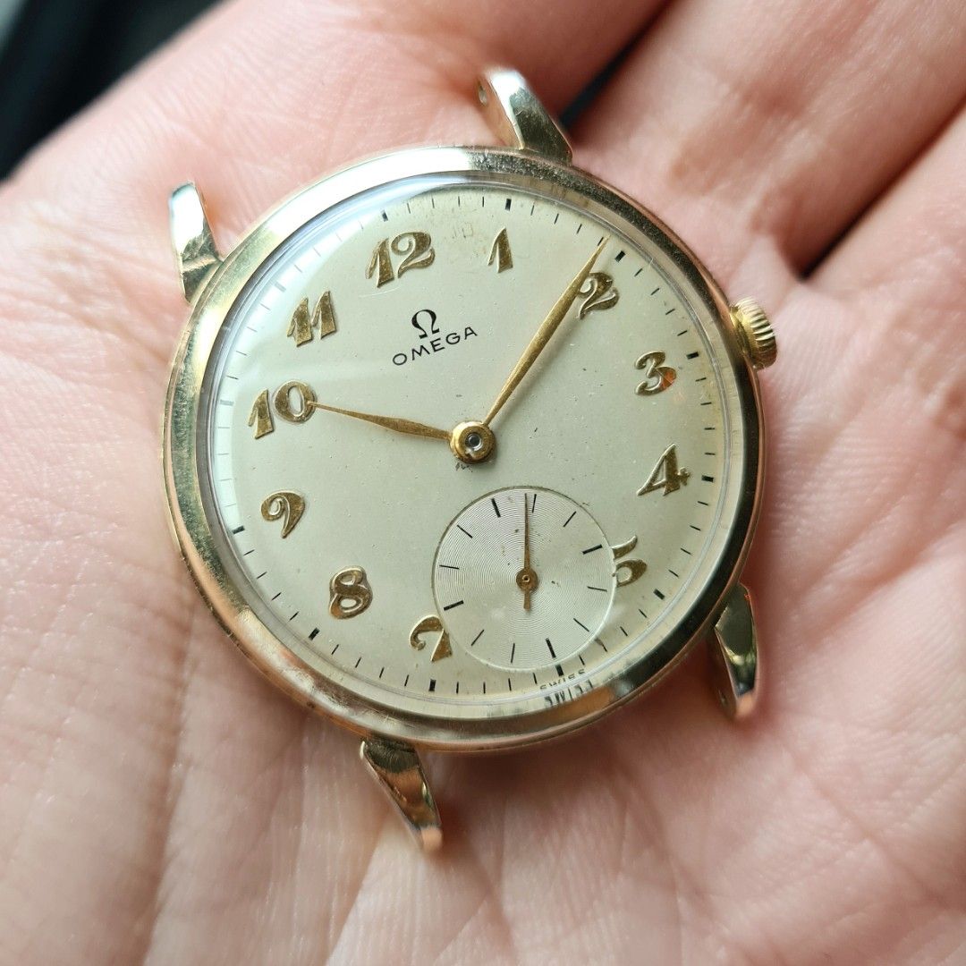 Vintage Omega manual wind watch, Luxury, Watches on Carousell