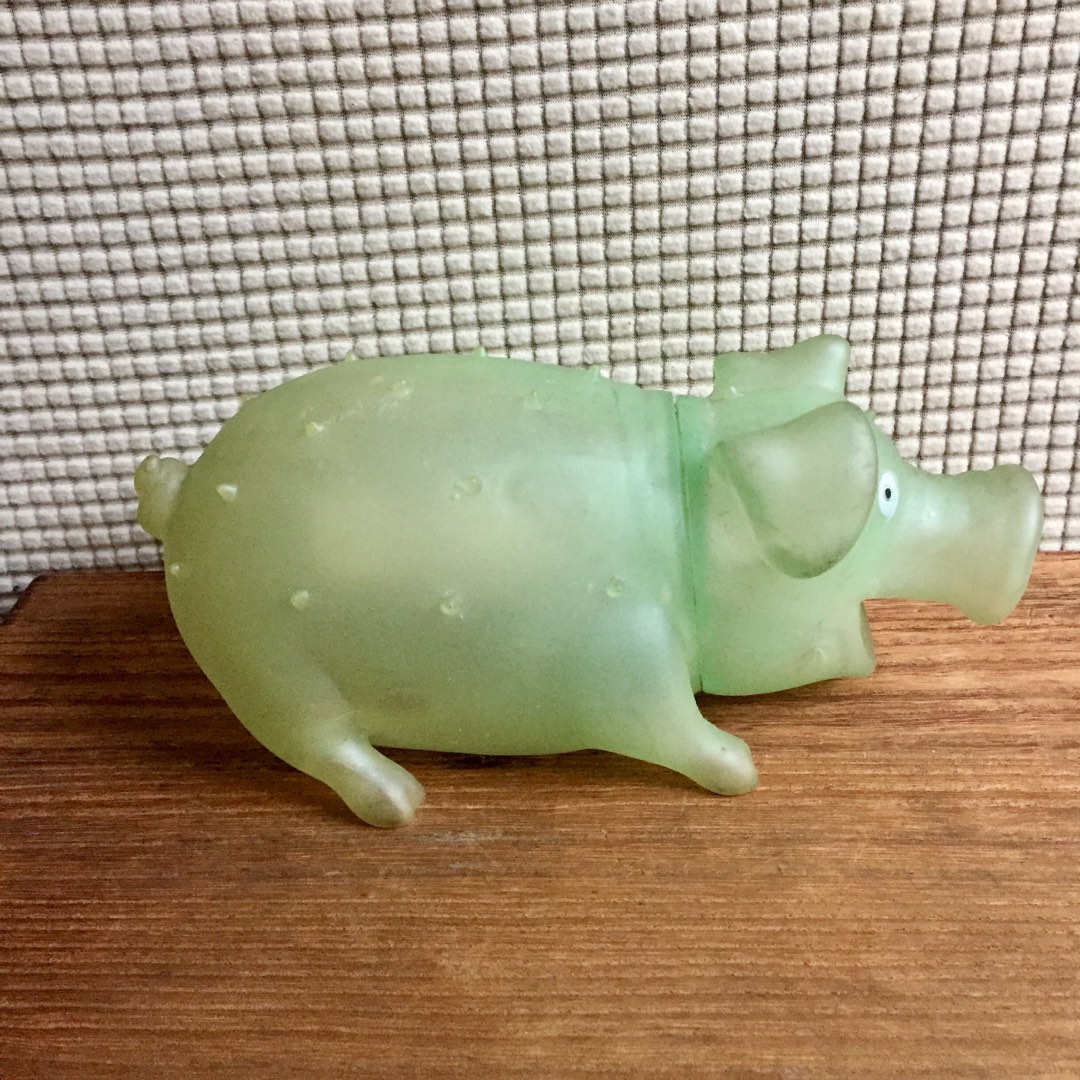 Vintage rubber pig, Hobbies & Toys, Toys & Games on Carousell