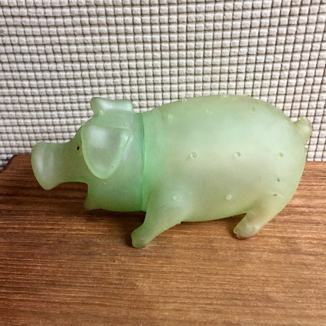 Vintage rubber pig, Hobbies & Toys, Toys & Games on Carousell