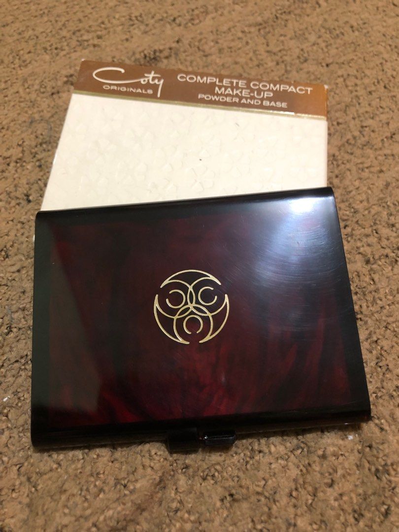 Vintage unused COTY compact makeup kit case, Hobbies & Toys ...