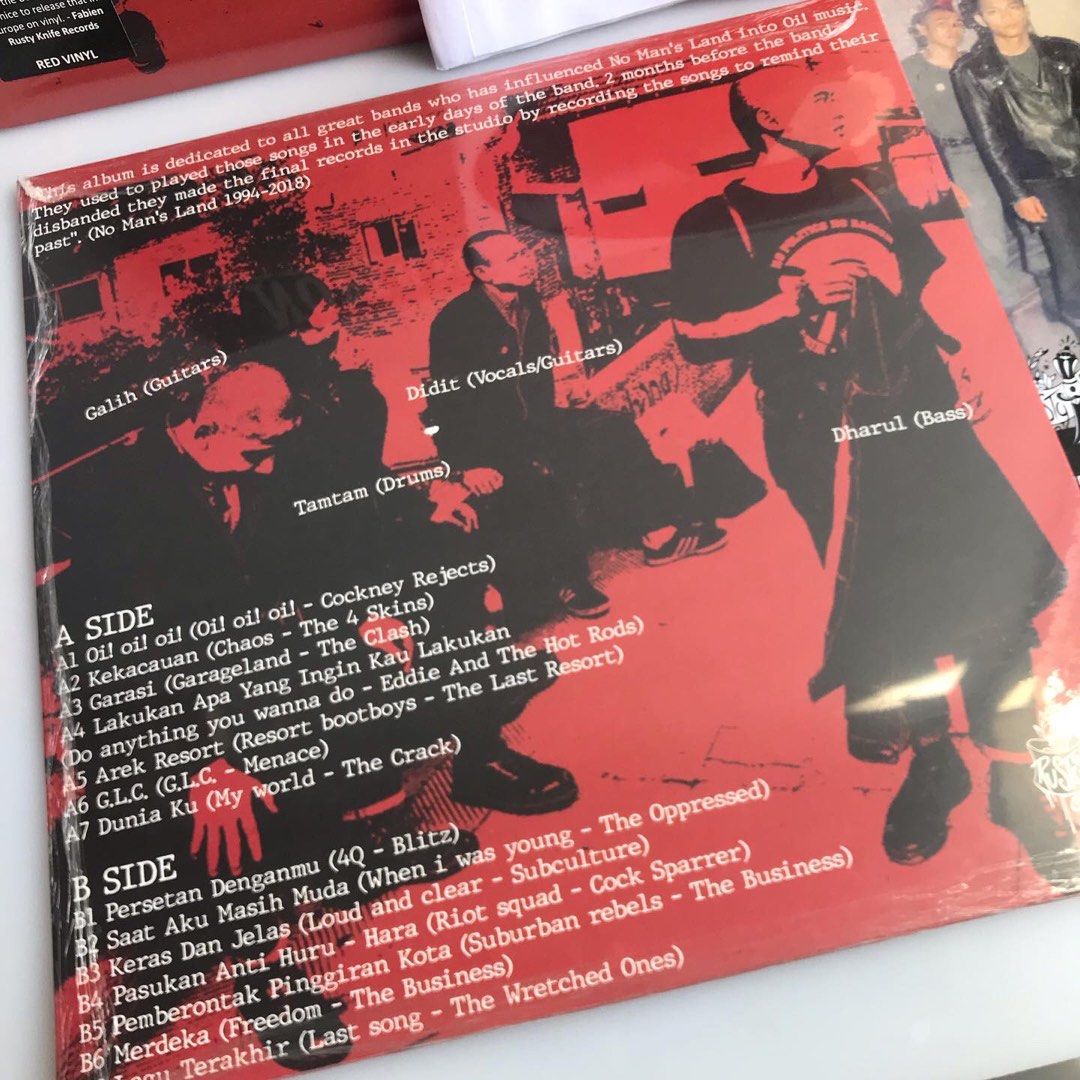 Skinhead Vinyl Nomansland Cover Story Special Edition the one and only ...