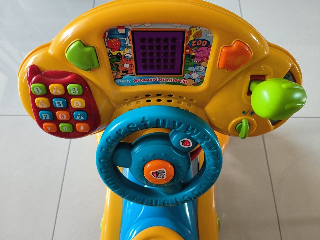 Vtech Grow and Go Ride car, Babies & Kids, Infant Playtime on Carousell