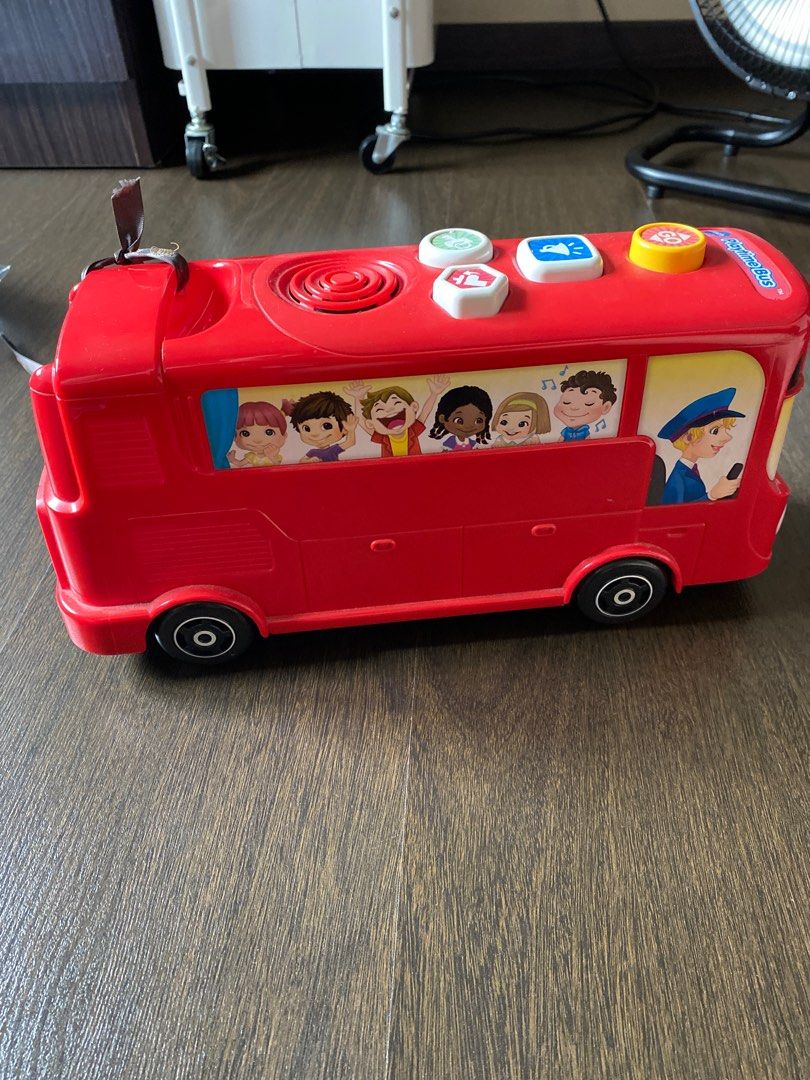 VTECH playtime Bus & BRUIN (Toysrus )music toy with light, Babies ...