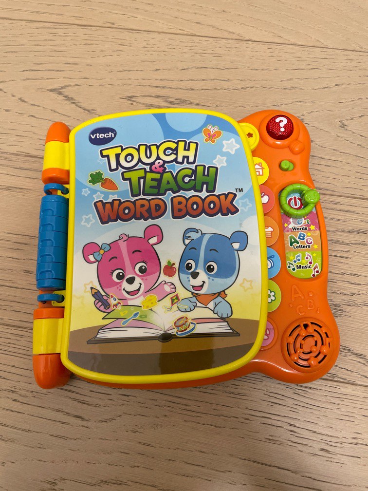 Vtech Touch and Teach Word Book, Babies & Kids, Infant Playtime on ...