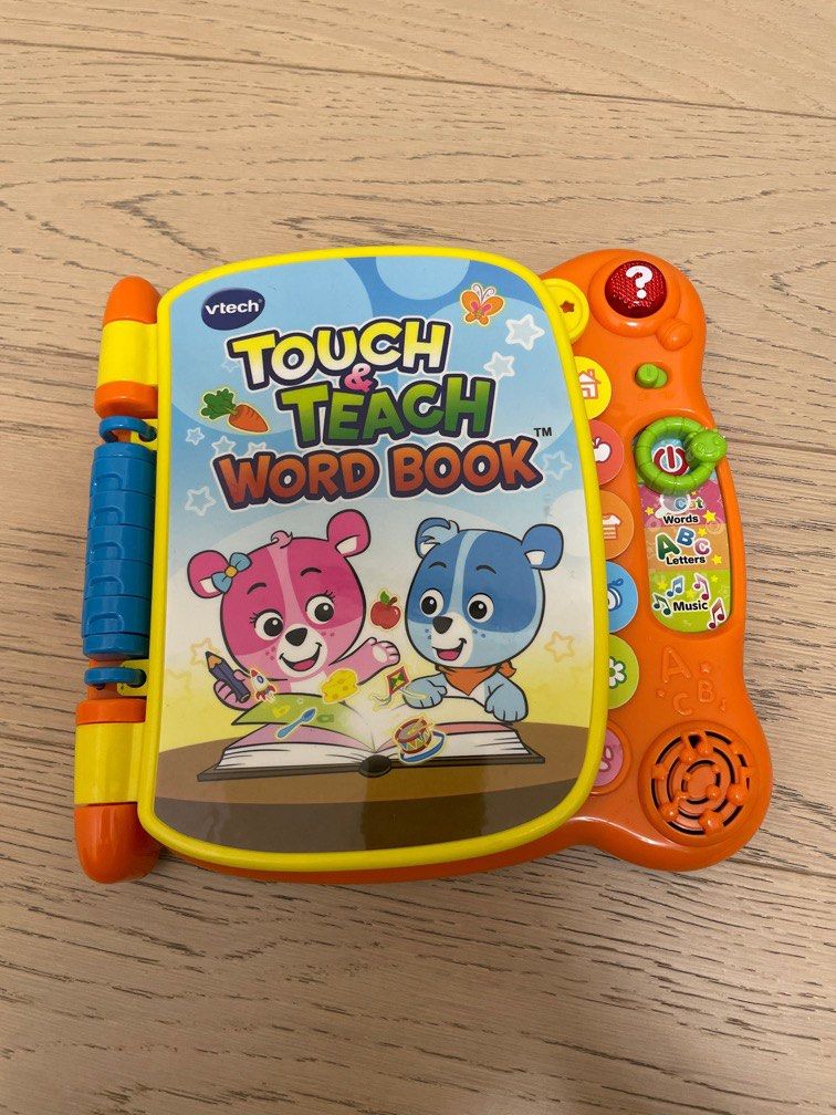 Vtech Touch and Teach Word Book, Babies & Kids, Infant Playtime on ...
