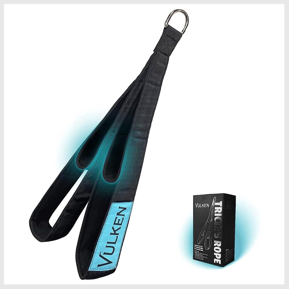 Vulken Tricep Rope Cable Attachment. 24 Inch & 17 Inch Two Lengths ...