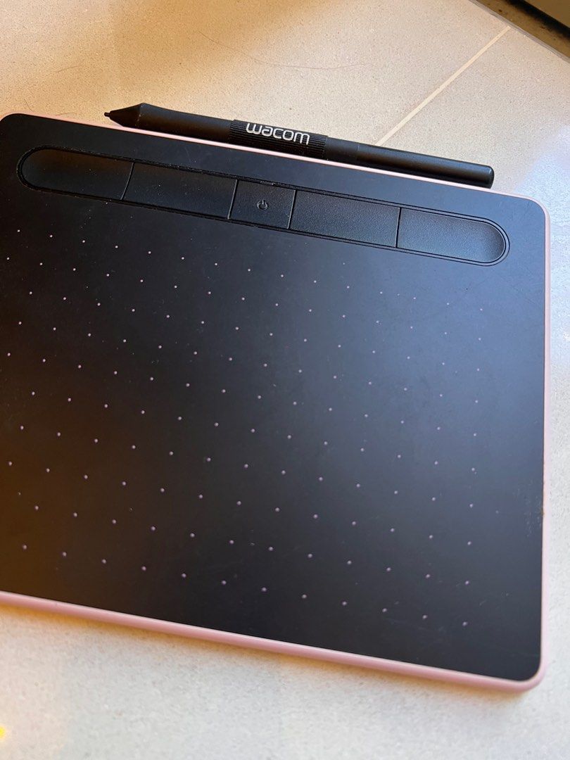 Wacom Intuos Small Drawing Tablet in Pink, Computers & Tech, Parts ...