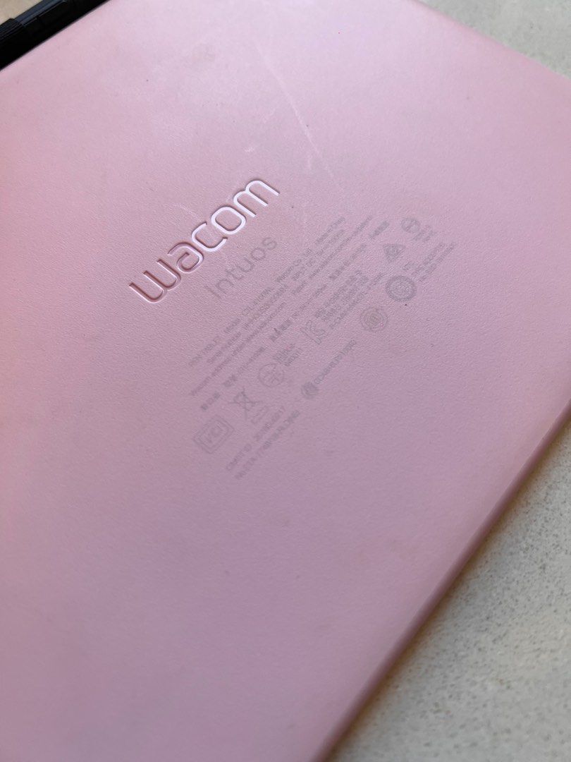 Wacom Intuos Small Drawing Tablet in Pink, Computers & Tech, Parts ...