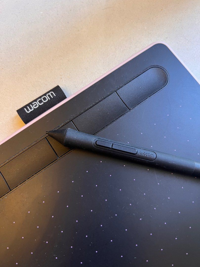 Wacom Intuos Small Drawing Tablet in Pink, Computers & Tech, Parts ...