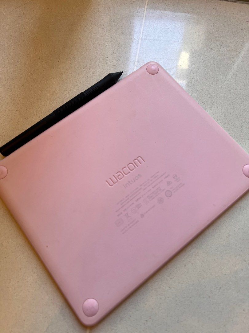 Wacom Intuos Small Drawing Tablet in Pink, Computers & Tech, Parts ...