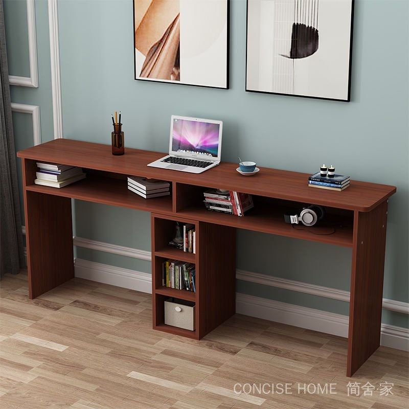 Wall Narrow Table Bedroom Bedside Desk Desk Computer Long Table Desk ...
