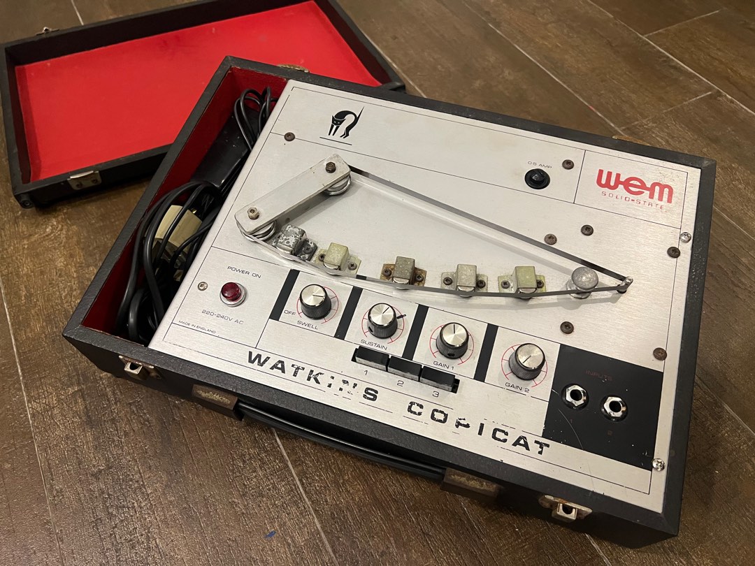 Watkins Copicat tape delay, Hobbies & Toys, Music & Media, Musical ...