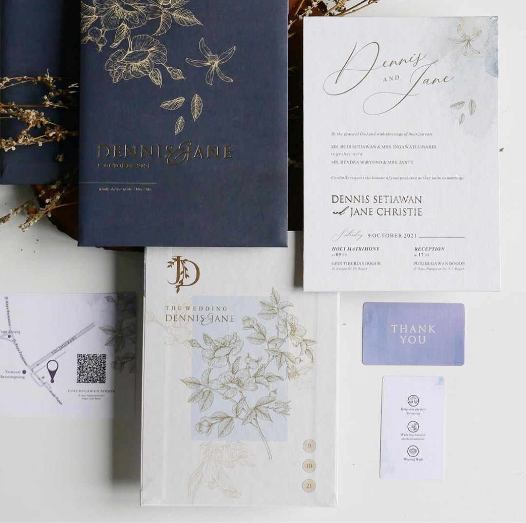 Custom Wedding Invitation Cards, Hobbies & Toys, Stationery & Craft ...