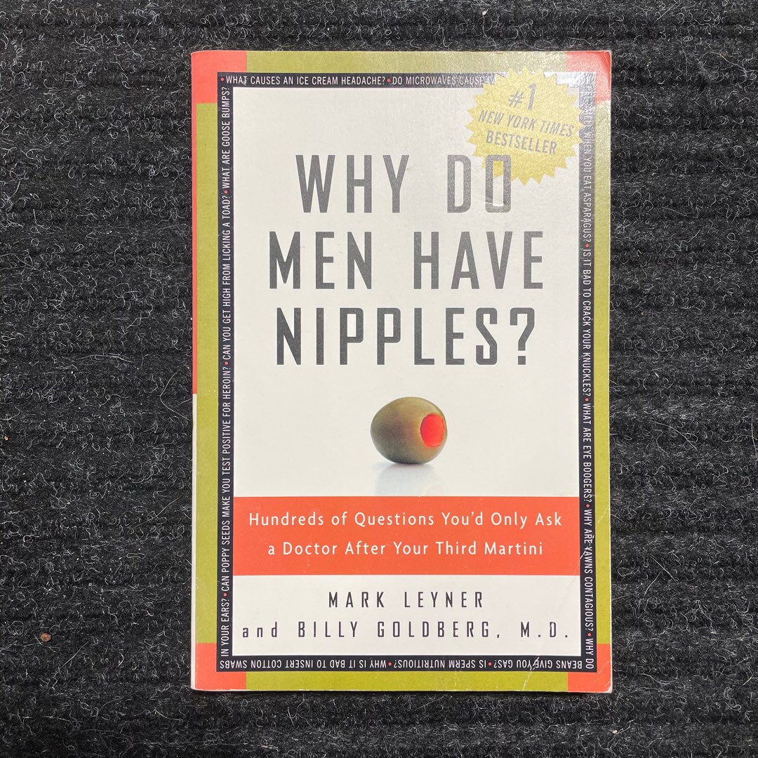 Why Do Men Have Nipples book, Books & Stationery, Books on Carousell