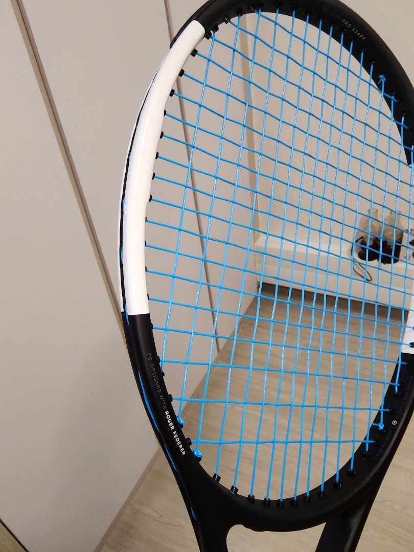 Wilson Pro Staff v11 Tuxedo, Sports Equipment, Sports & Games, Racket ...
