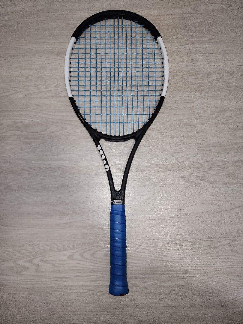 Wilson Pro Staff v11 Tuxedo, Sports Equipment, Sports & Games, Racket ...