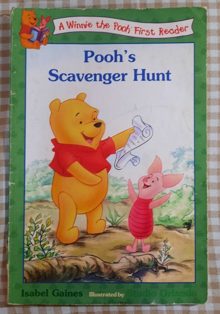 All 6 Winnie the Pooh First Reader Books on Carousell