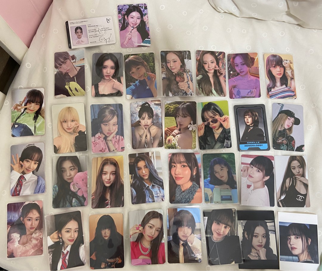 WTS / WTT ive le sserafim twice kep1er newjeans jo yuri aespa giselle yunjin eunchae momo tzuyu ...